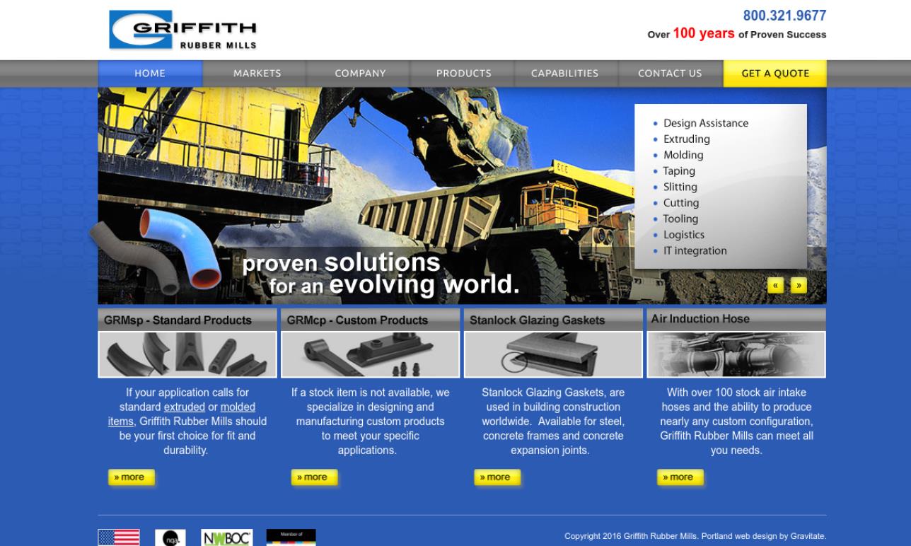 Griffith Rubber Mills | Extruded Rubber